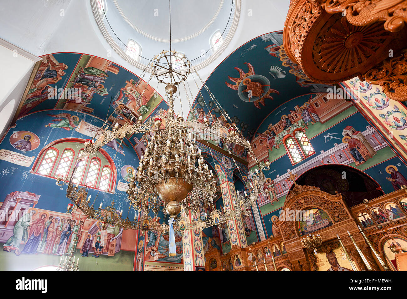 Beautifully detailed religious artifacts and architectural detail ...