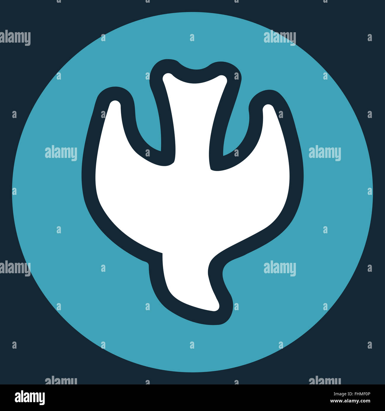 Falling Soul Icon Stock Photo - Alamy