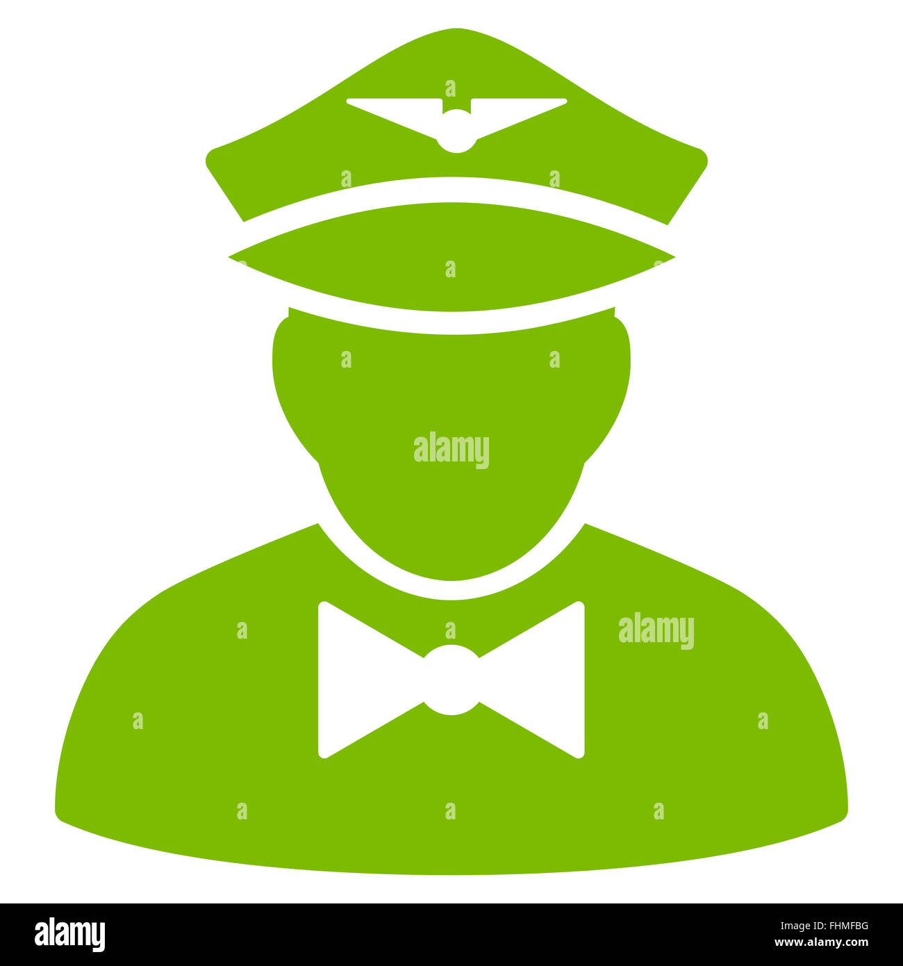 Male steward airplane Cut Out Stock Images & Pictures - Alamy
