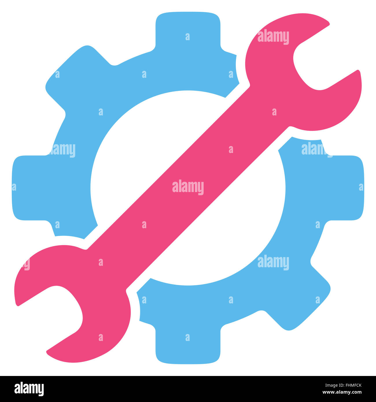 Service Tools Icon Stock Photo - Alamy