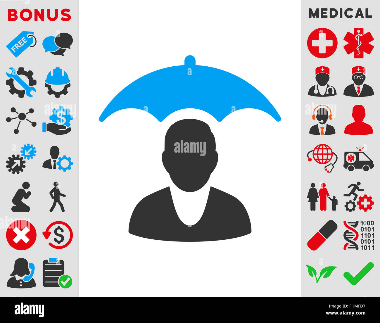 Patient Safety Icon Stock Photo - Alamy
