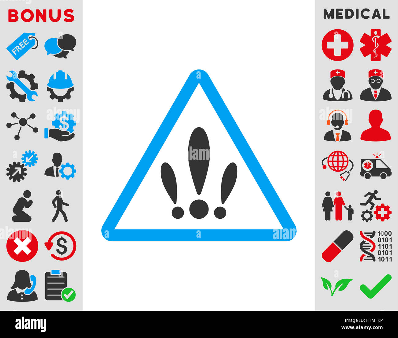 Multiple Problems Icon Stock Photo - Alamy