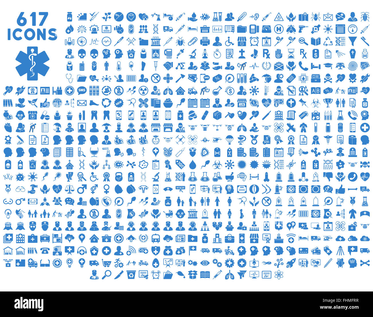 Medical icon collection Stock Photo - Alamy