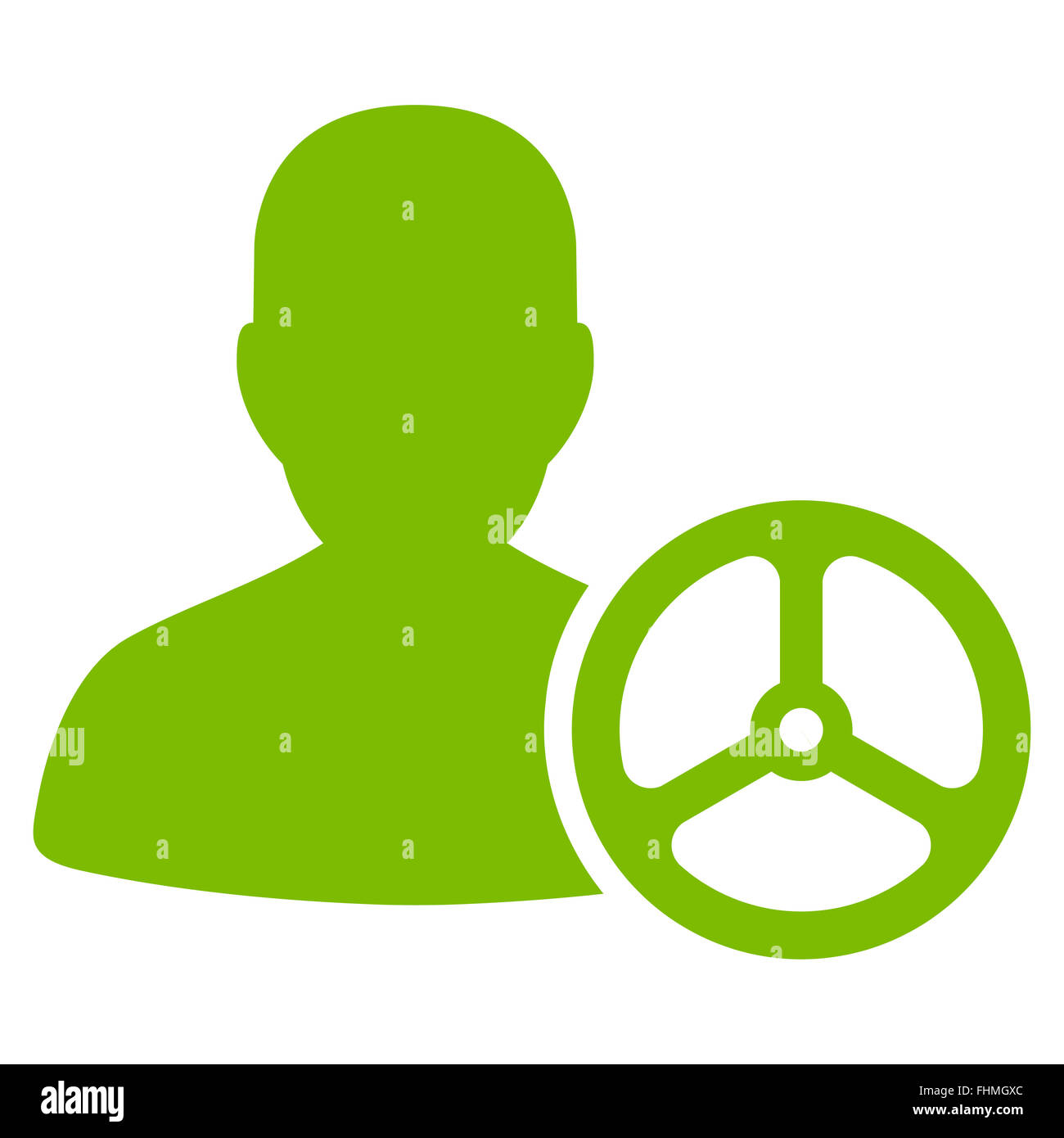 Driver Icon from Commerce Set Stock Photo - Alamy