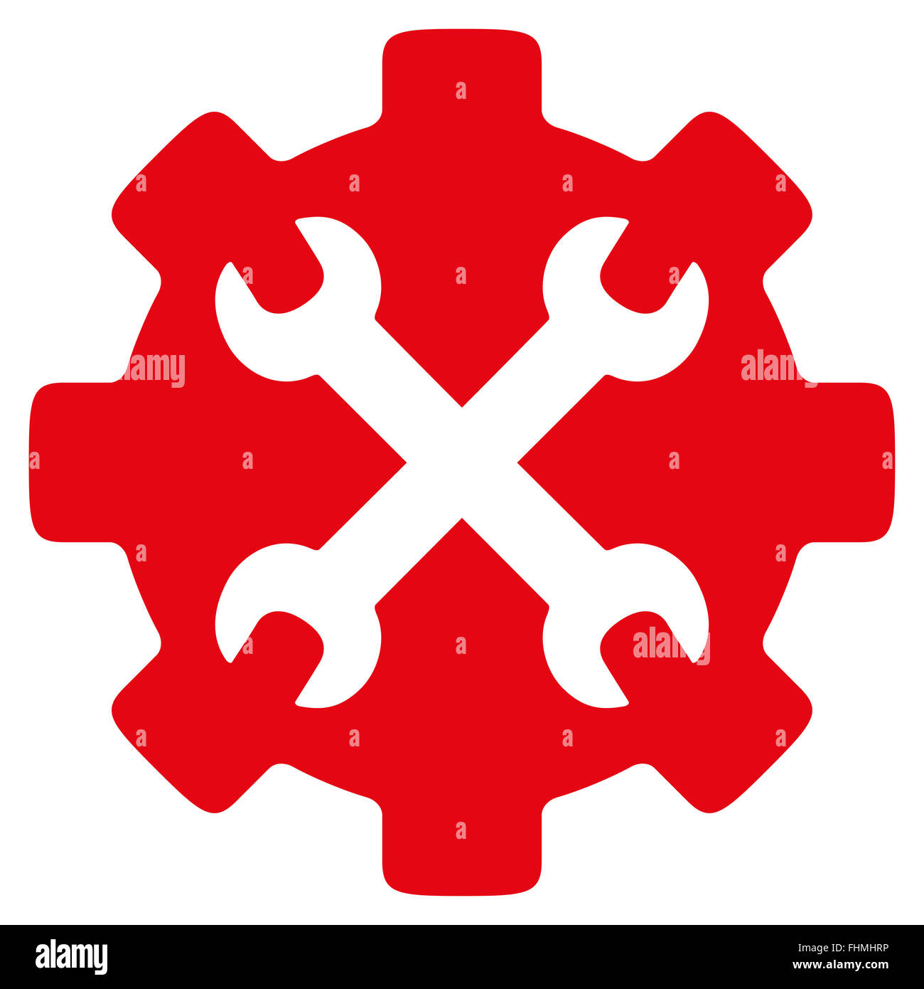 Service Tools Icon Stock Photo - Alamy