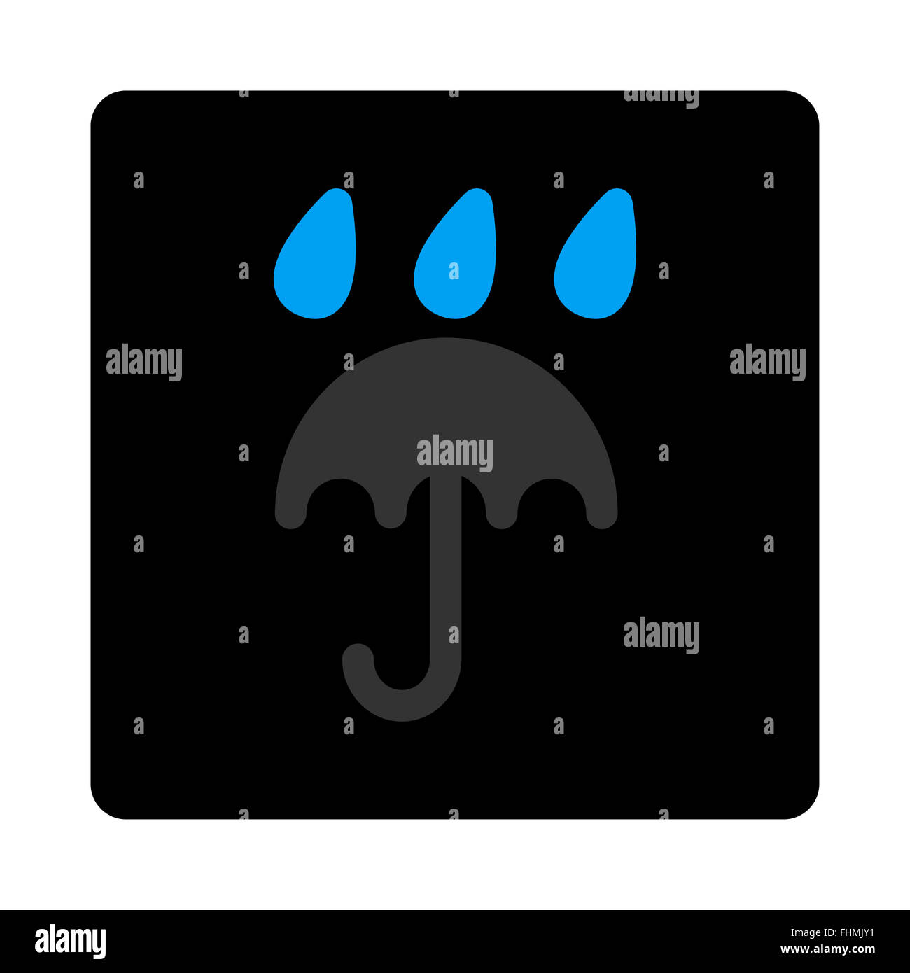 Rain protection icon Stock Photo - Alamy
