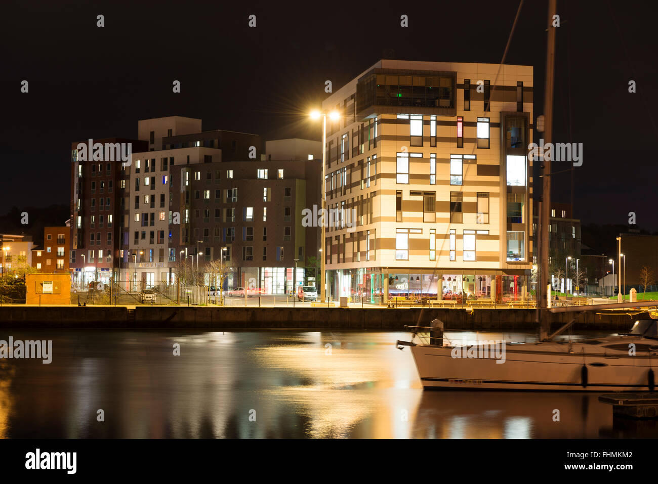 James Heir building part of the University Campus Suffolk, Neptune ...
