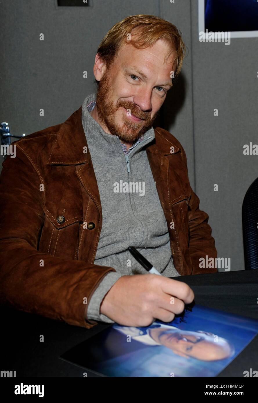 Shaun Dingwall at Collectormania 18 at the Milton Keynes Dons stadium ...