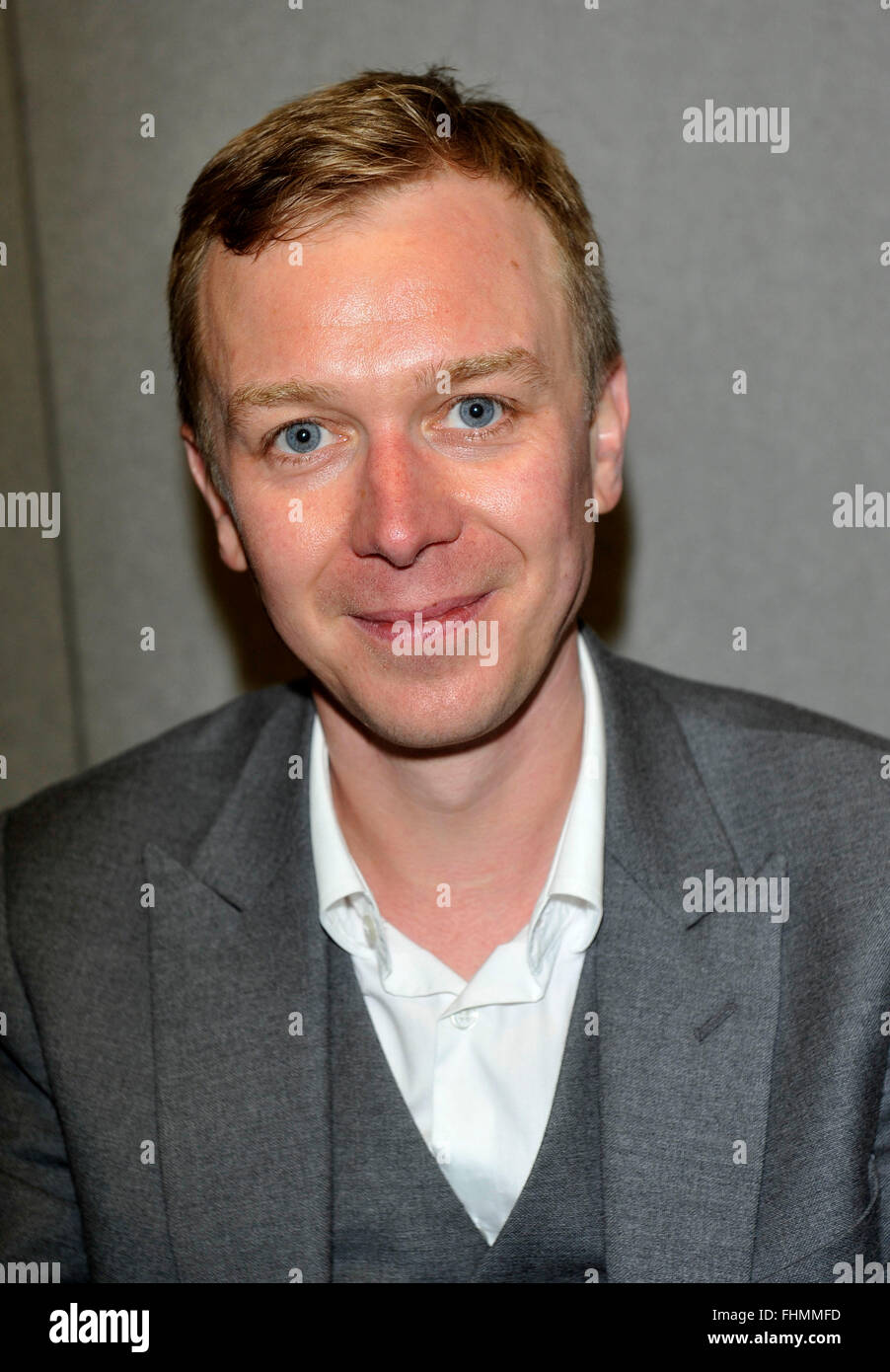 Steven Robertson attends Collectormania 19 at stadium:mk, Milton Keynes ...