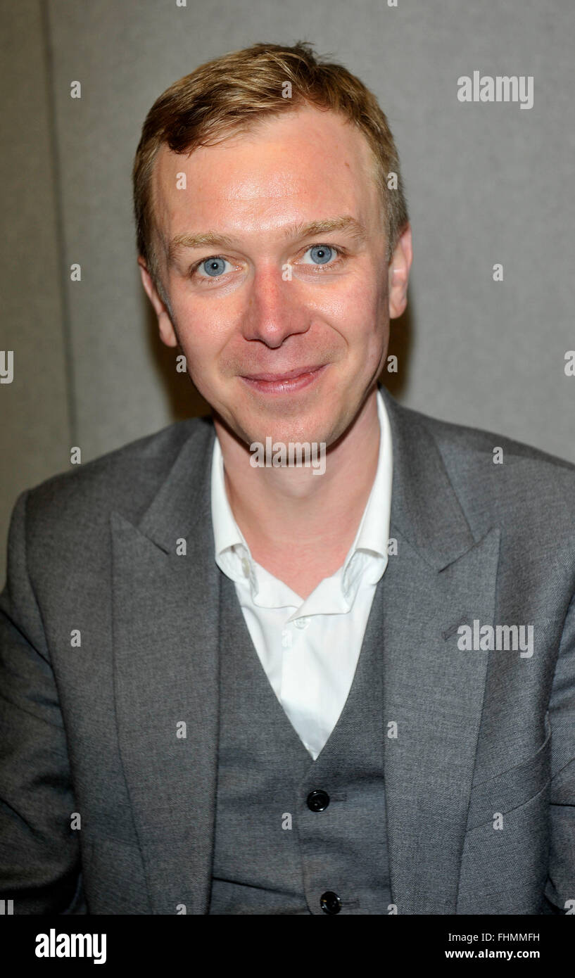 Steven Robertson attends Collectormania 19 at stadium:mk, Milton Keynes ...