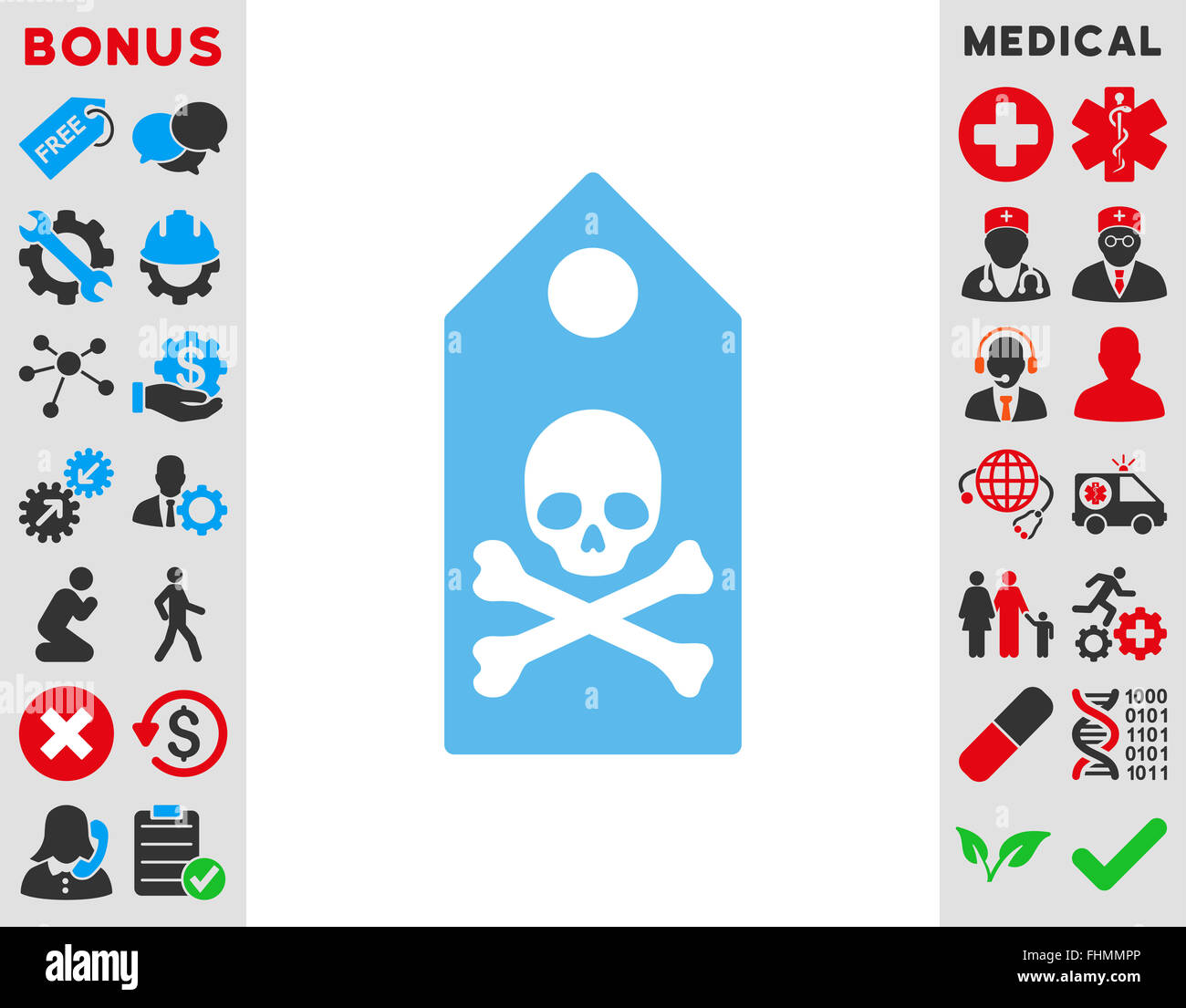 Death Mark Icon Stock Photo - Alamy