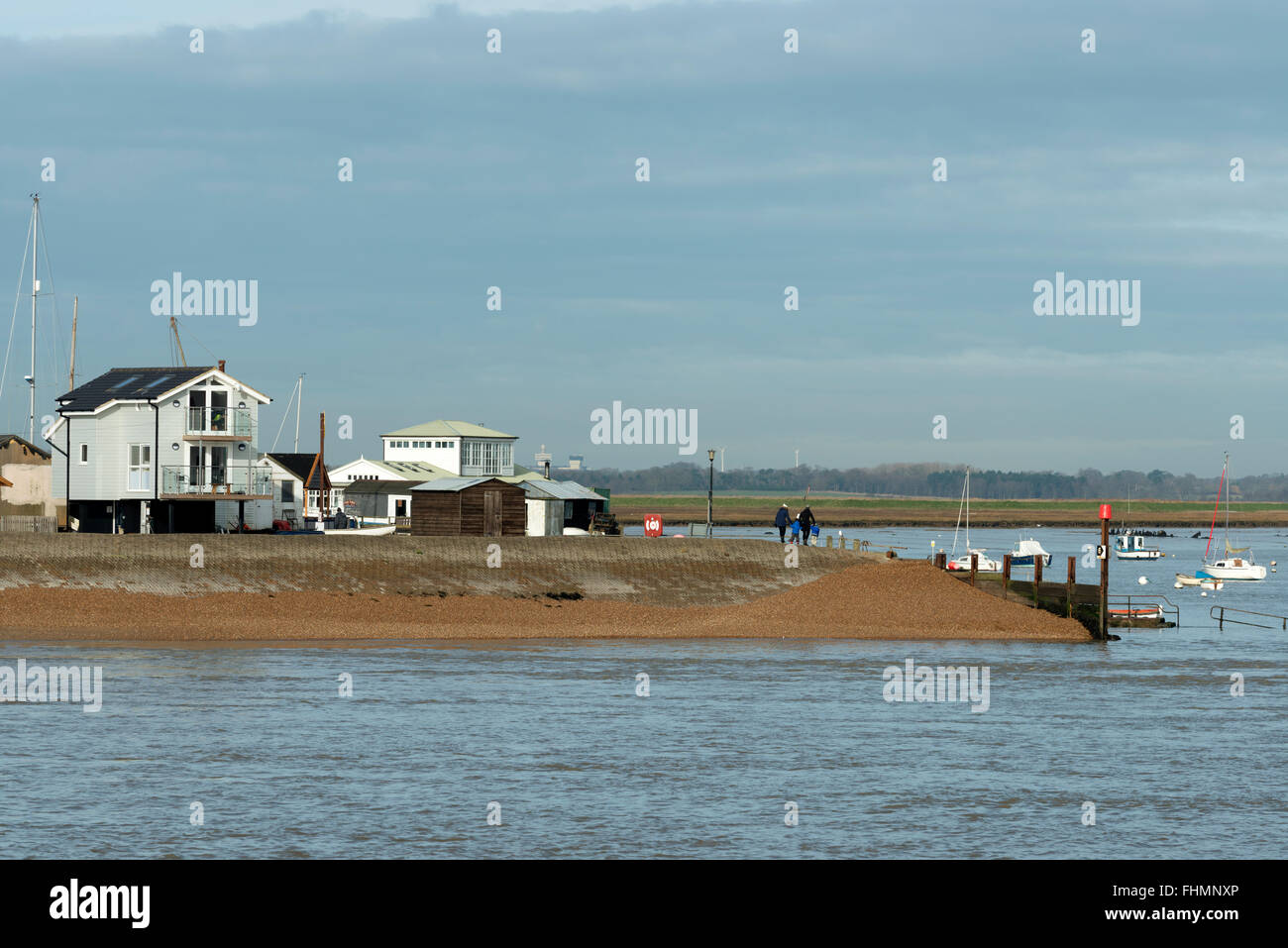 River Deben Felixstowe Ferry Suffolk UK Stock Photo - Alamy