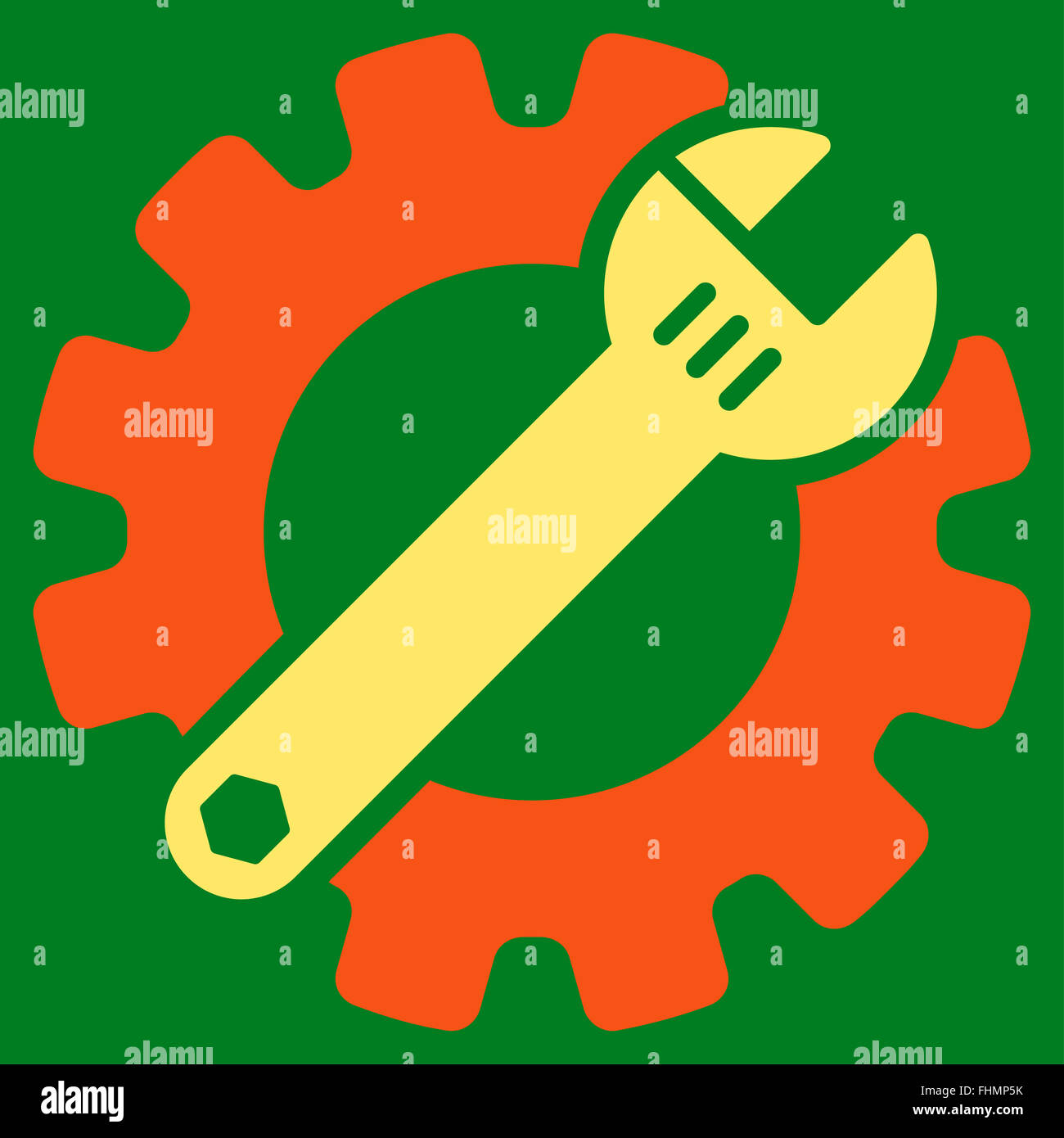Service Tools Icon Stock Photo - Alamy