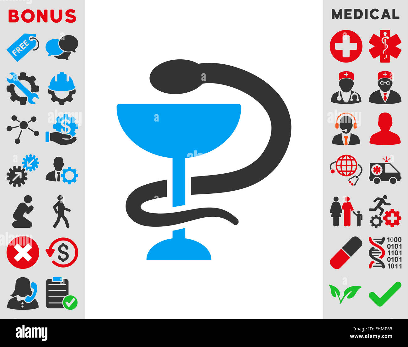 Snake Cup Icon Stock Photo - Alamy