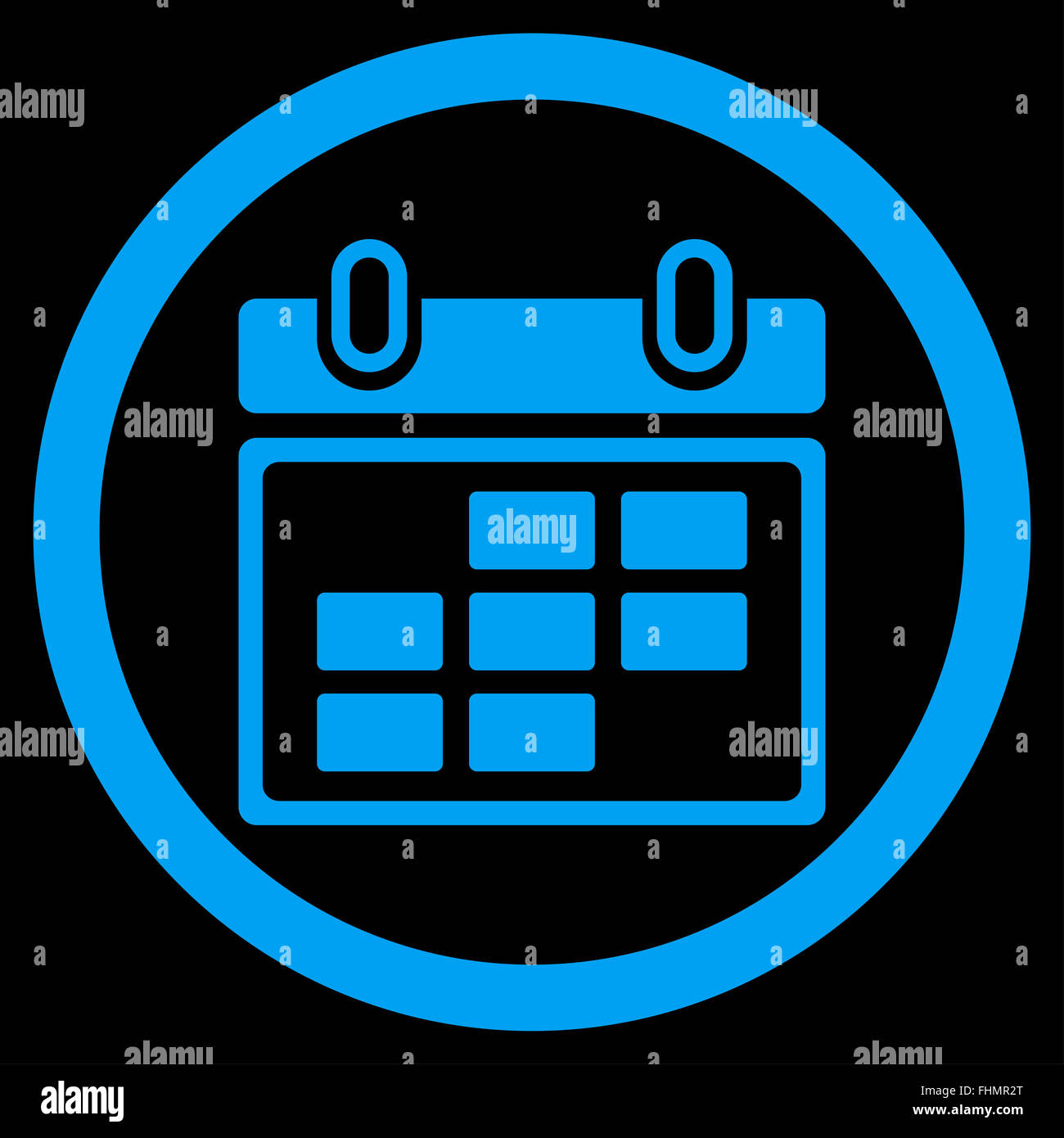 Month Plan Icon Stock Photo - Alamy