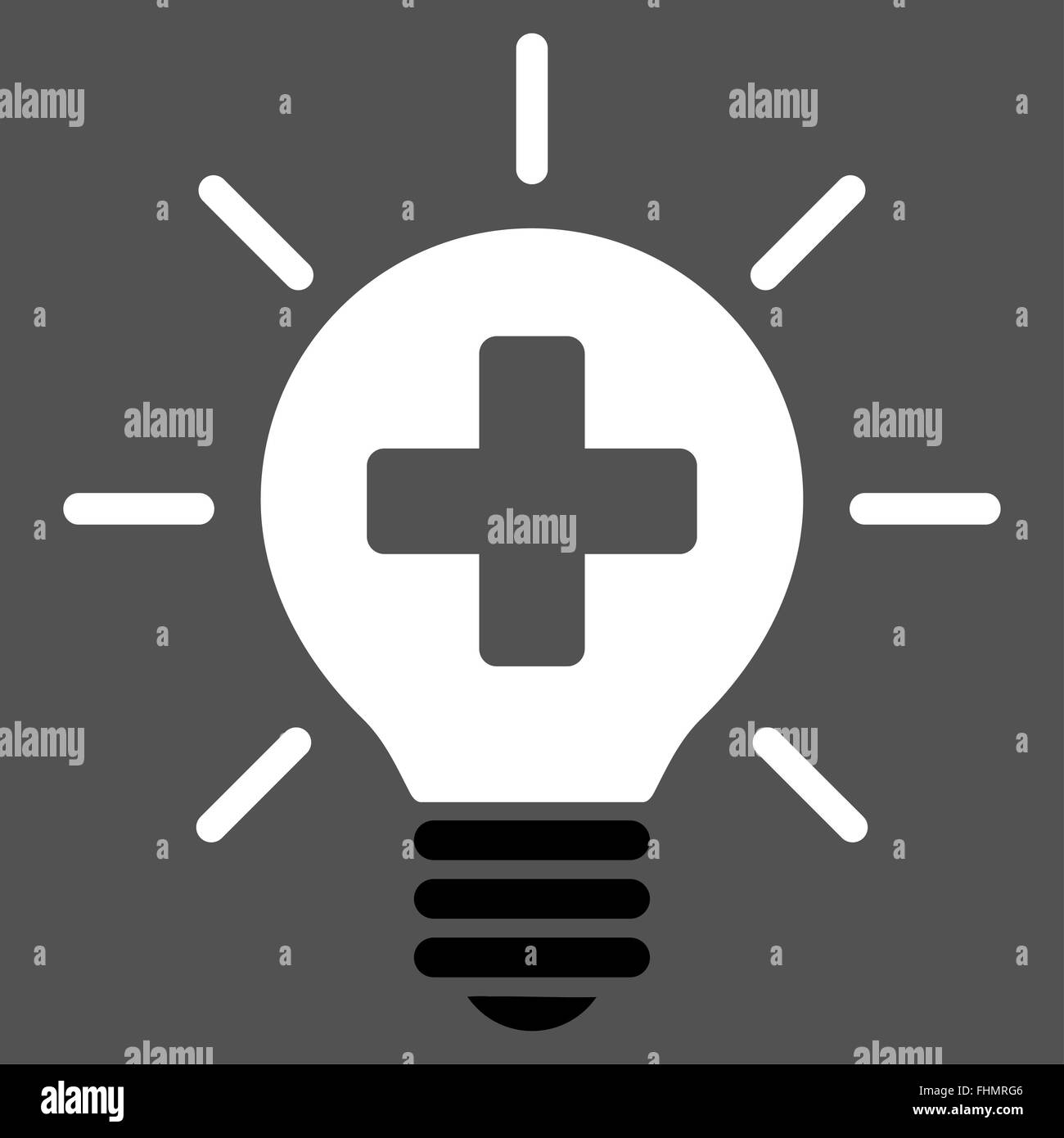 Medical Lamp Icon Stock Photo - Alamy