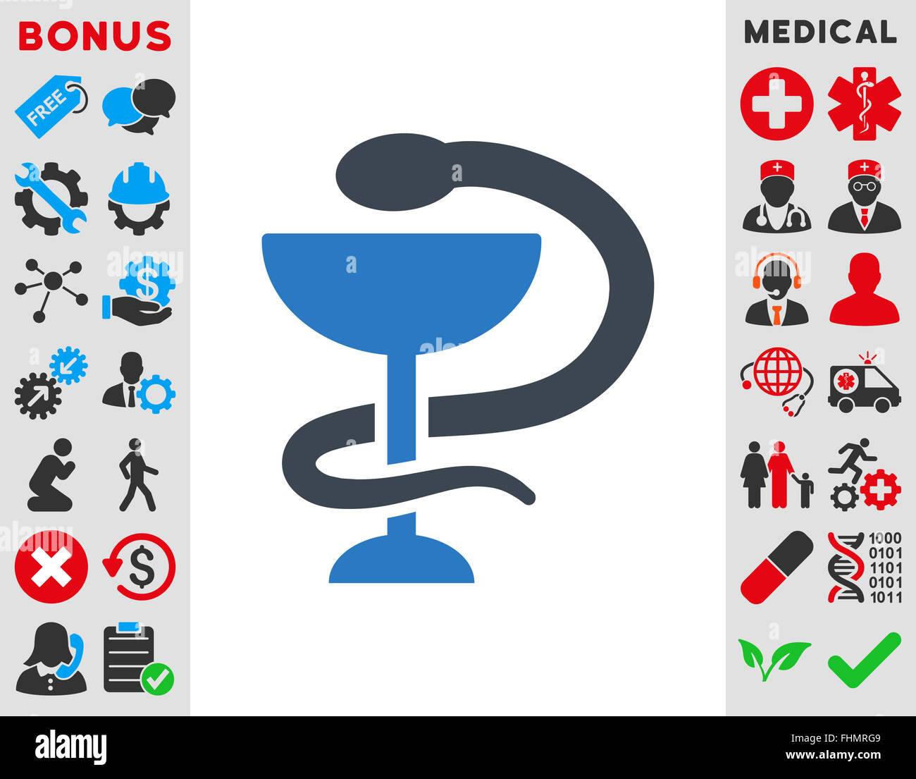 Snake Cup Icon Stock Photo - Alamy