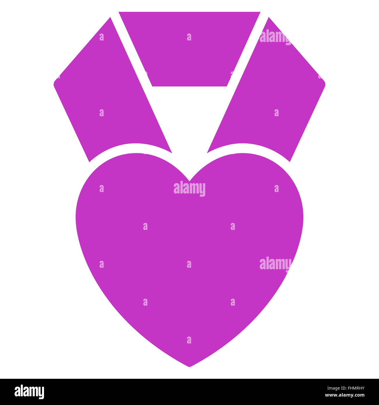 Heart Award Icon Stock Photo - Alamy