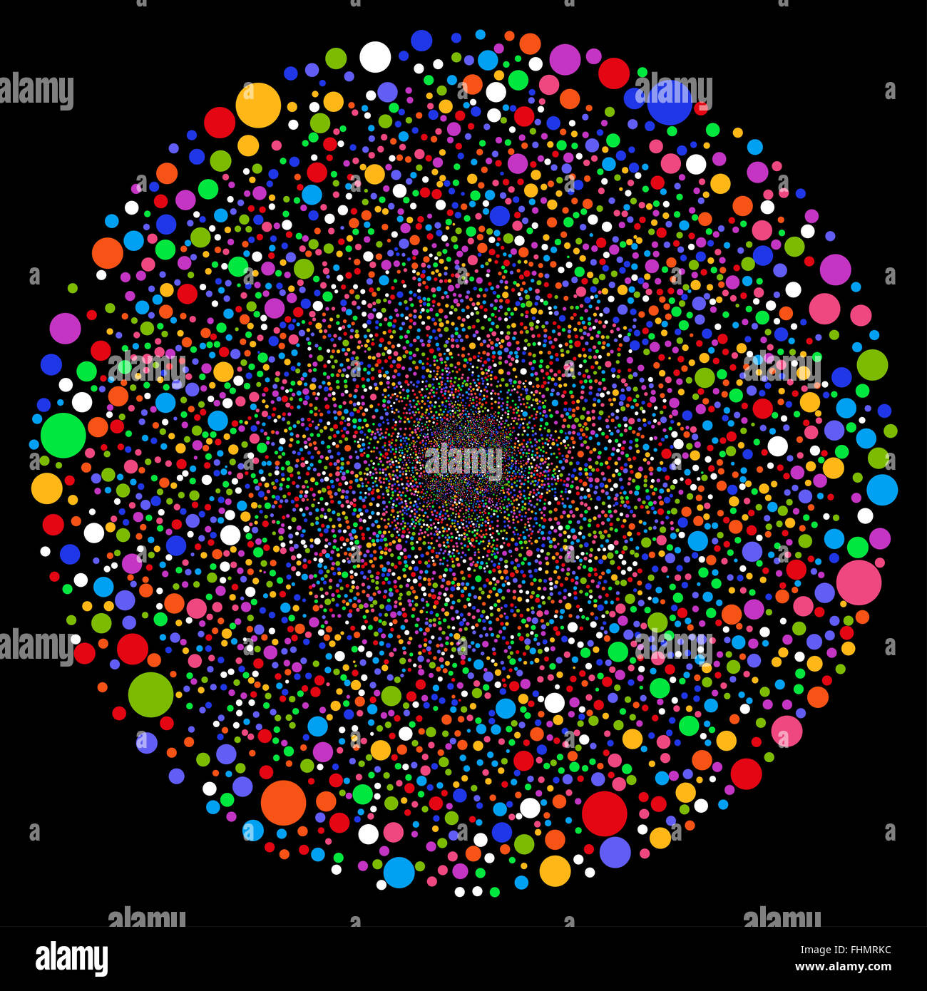 Random Circle Sphere Stock Photo - Alamy