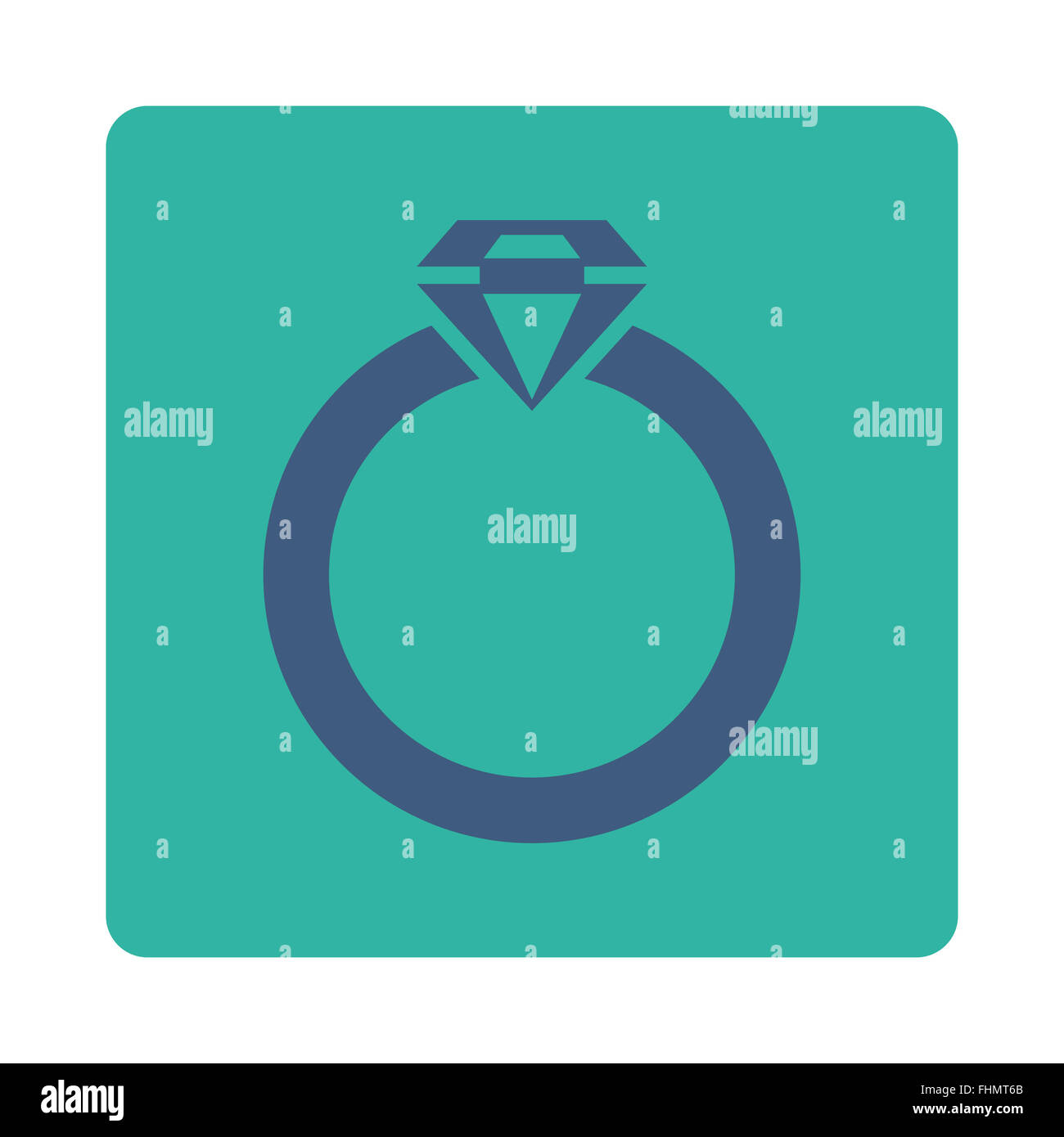 Diamond Ring Icon Stock Photo - Alamy