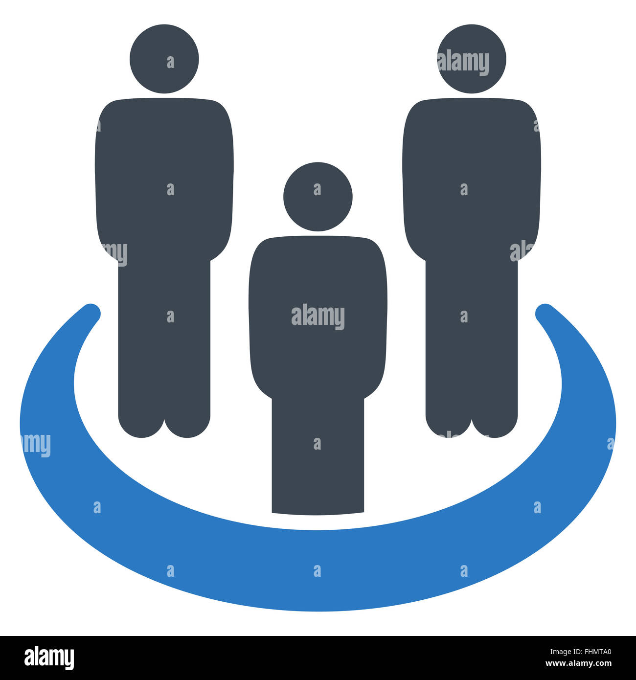 Social Group icon Stock Photo - Alamy