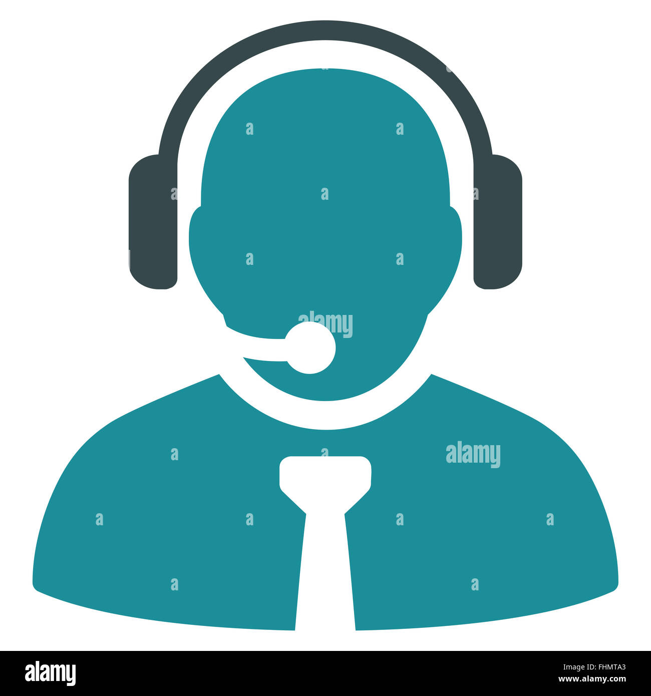 Support Manager Icon Stock Photo - Alamy