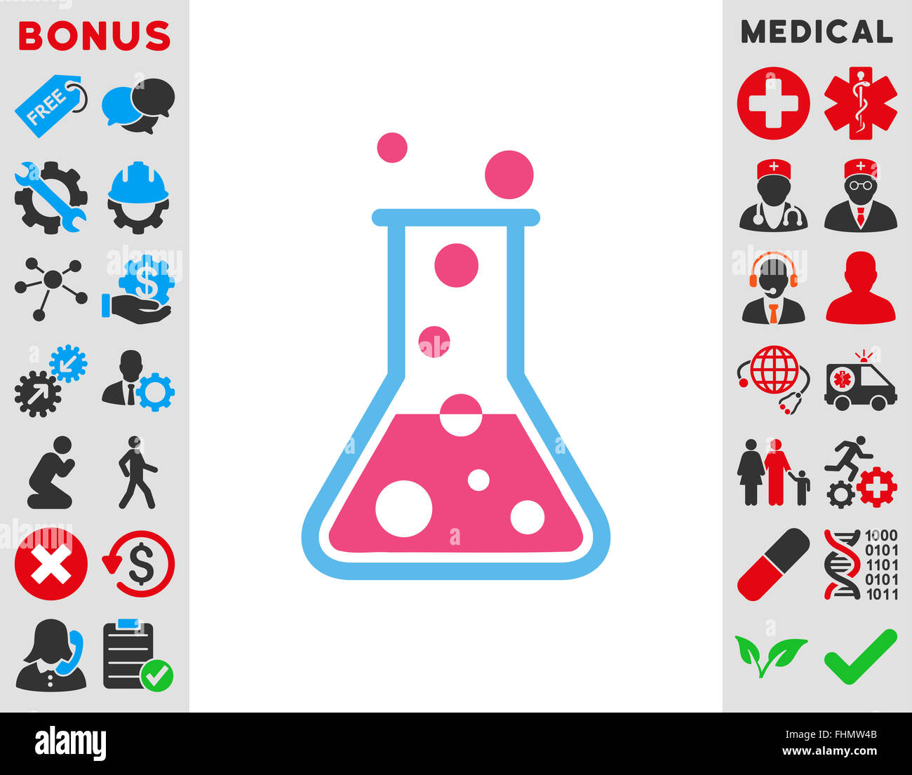 Boiling Liquid Icon Stock Photo - Alamy