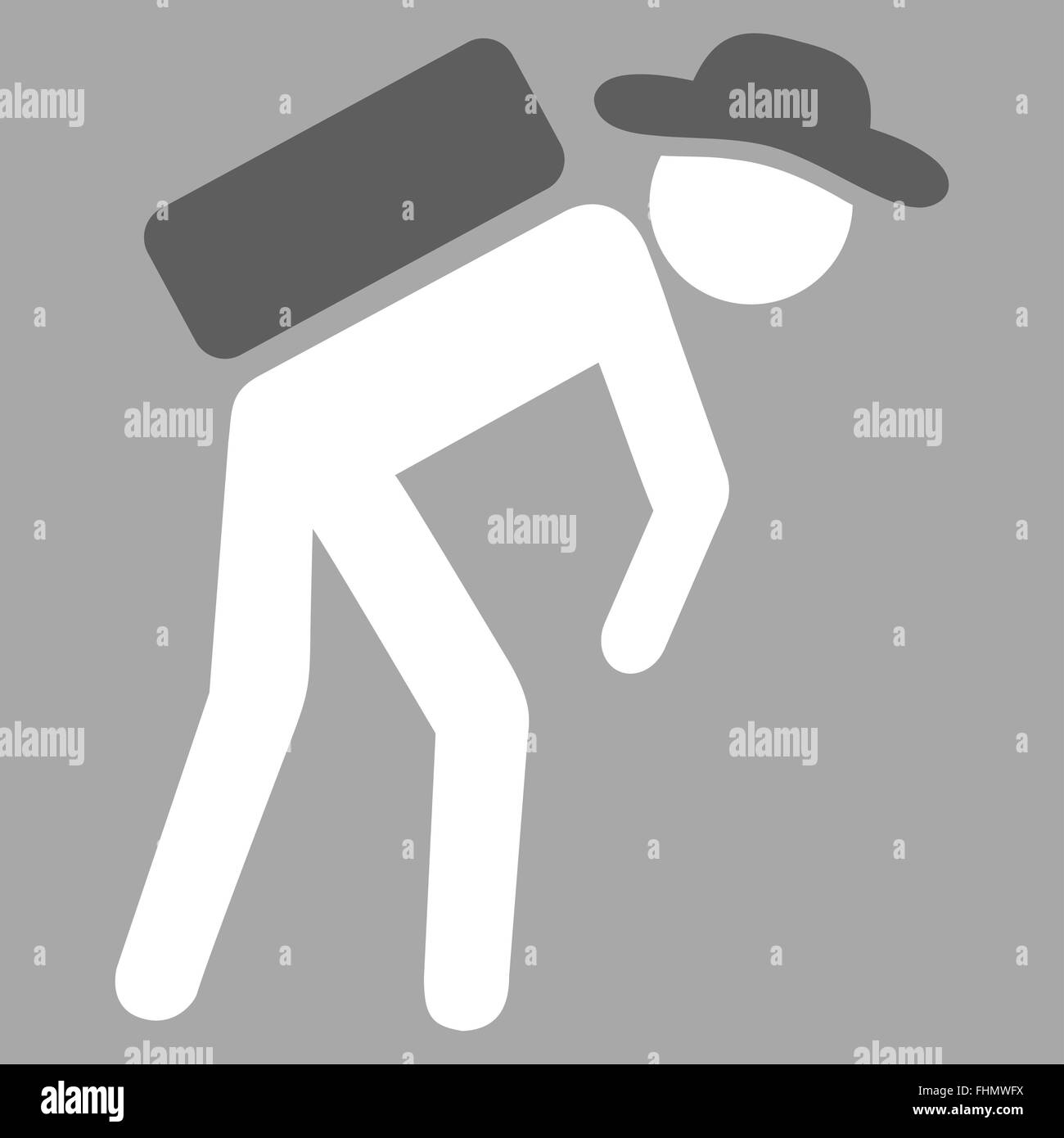 Person Porter Icon Stock Photo - Alamy