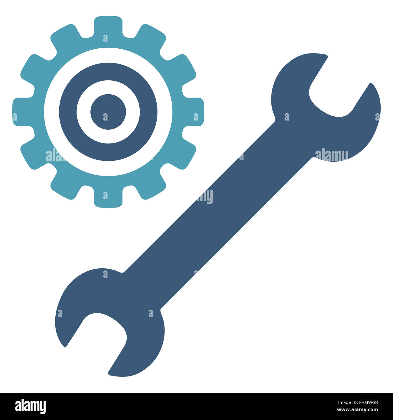Service Tools Icon Stock Photo - Alamy