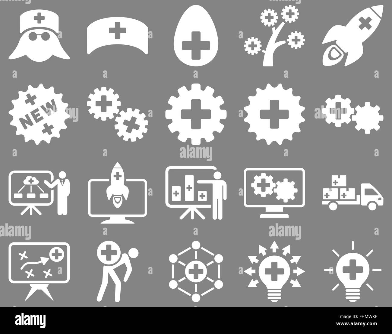 Medical icon set Stock Photo - Alamy