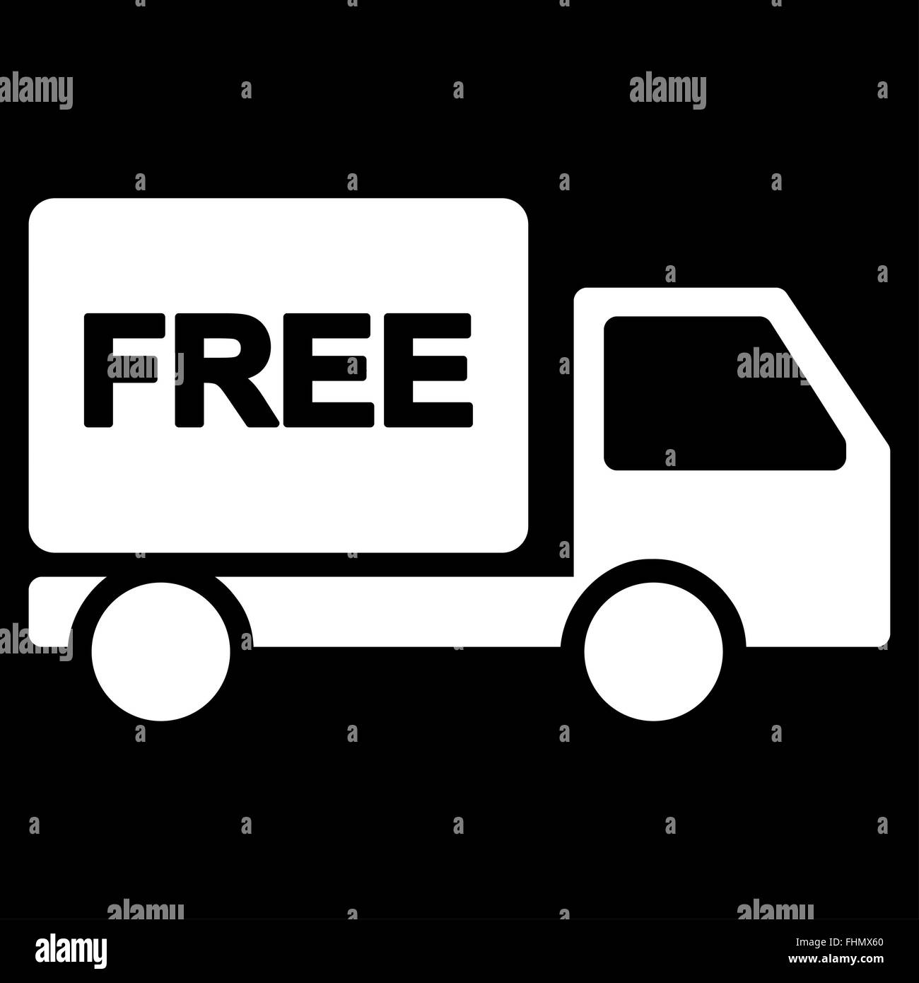 Free Delivery icon Stock Photo - Alamy