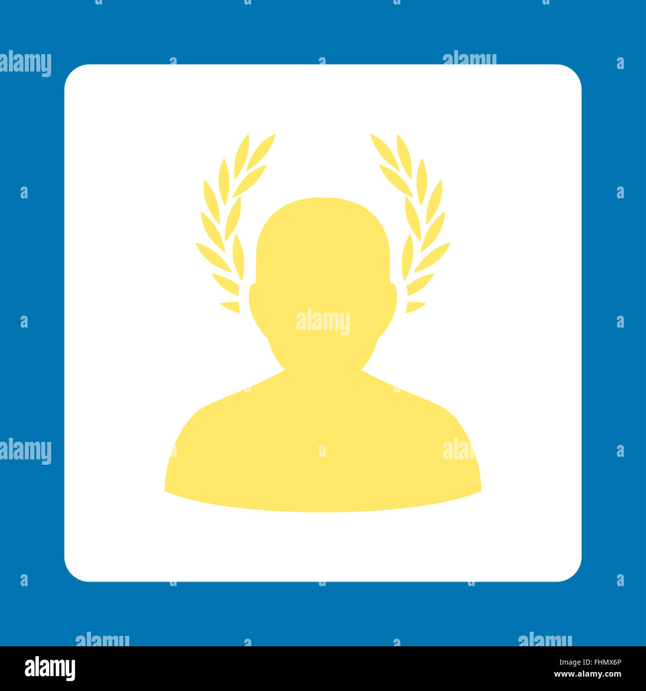 Caesar icon from Award Buttons OverColor Set Stock Photo - Alamy