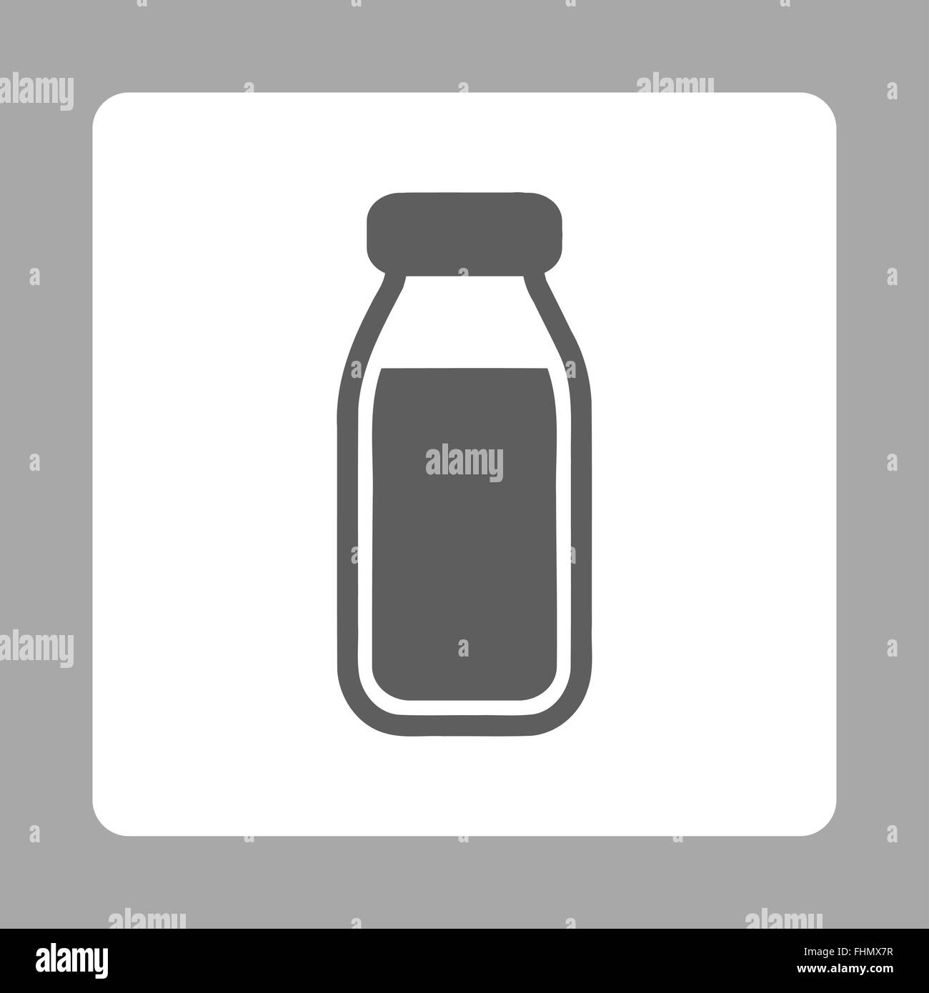 Full Container Rounded Square Button Stock Photo - Alamy