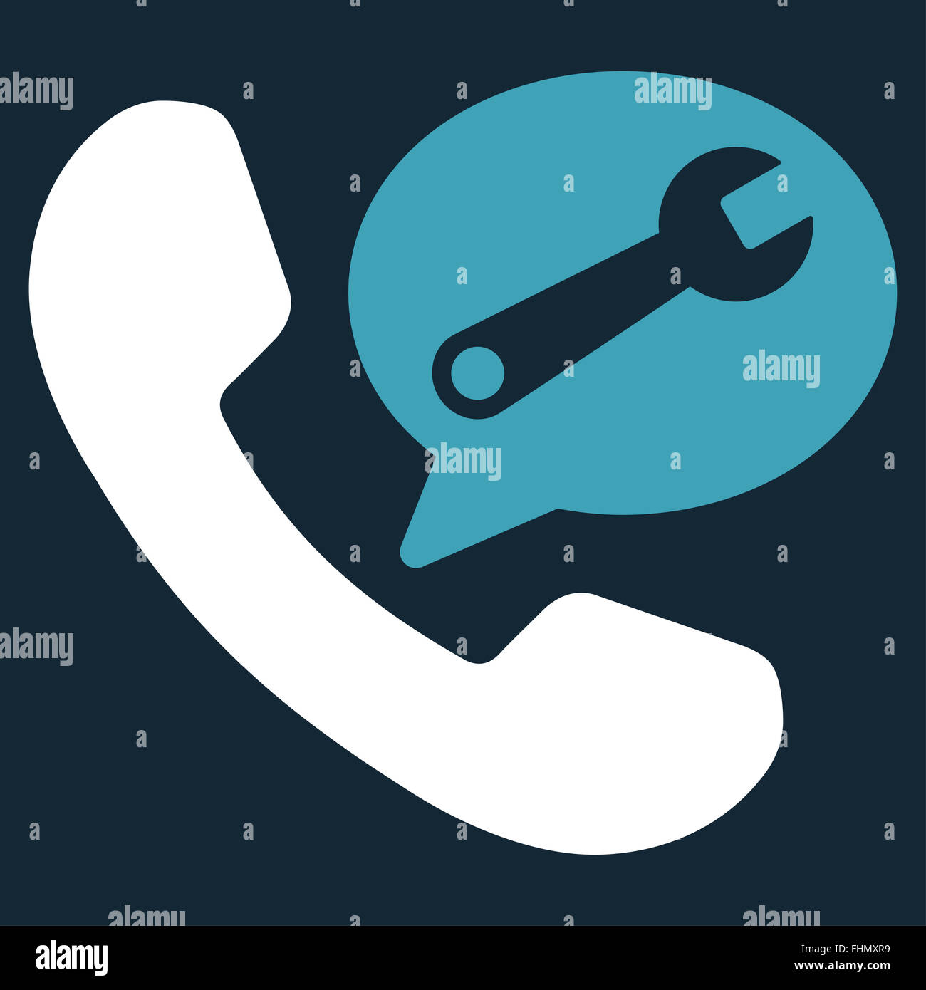 Phone Service Message Icon Stock Photo - Alamy