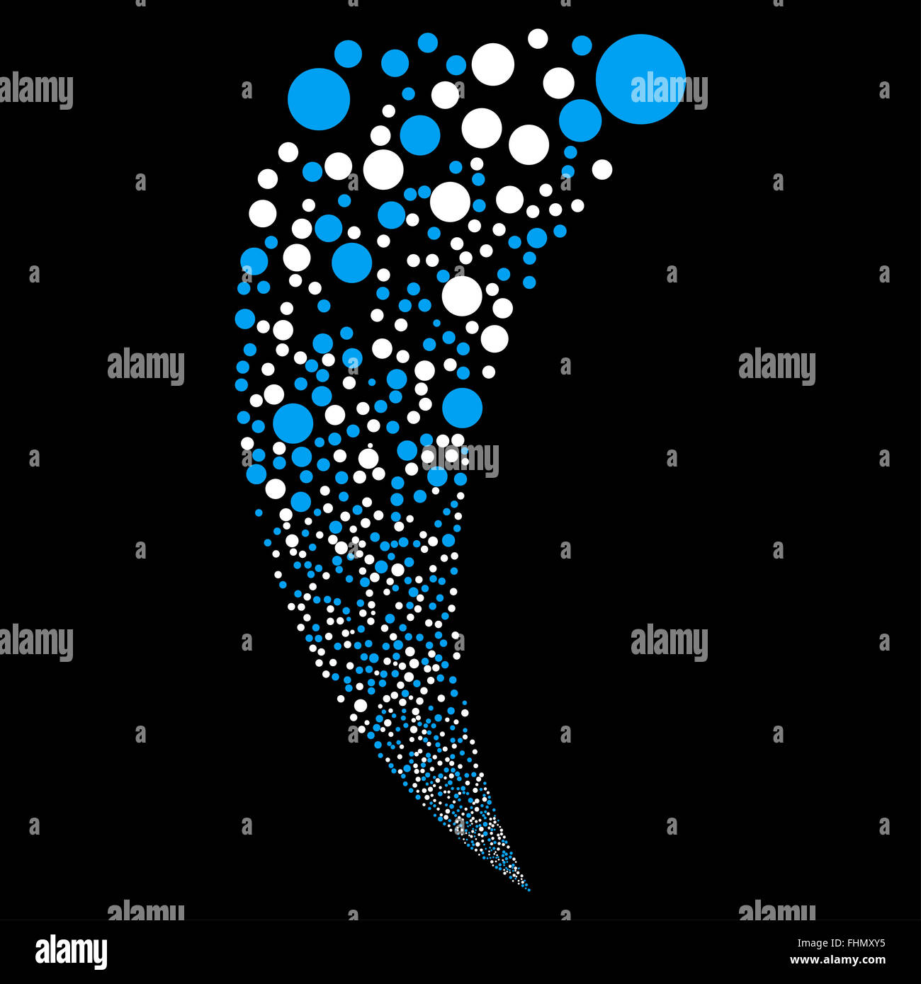 Random Bubble Stream Stock Photo - Alamy