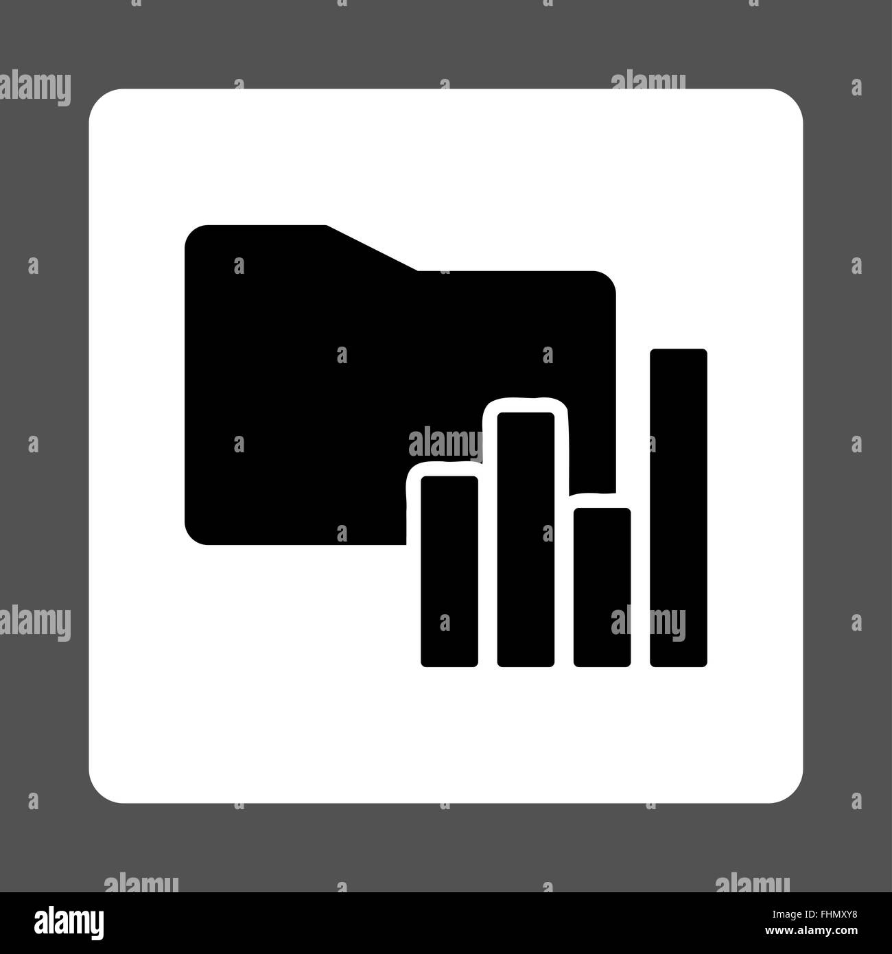 Charts Folder icon Stock Photo - Alamy