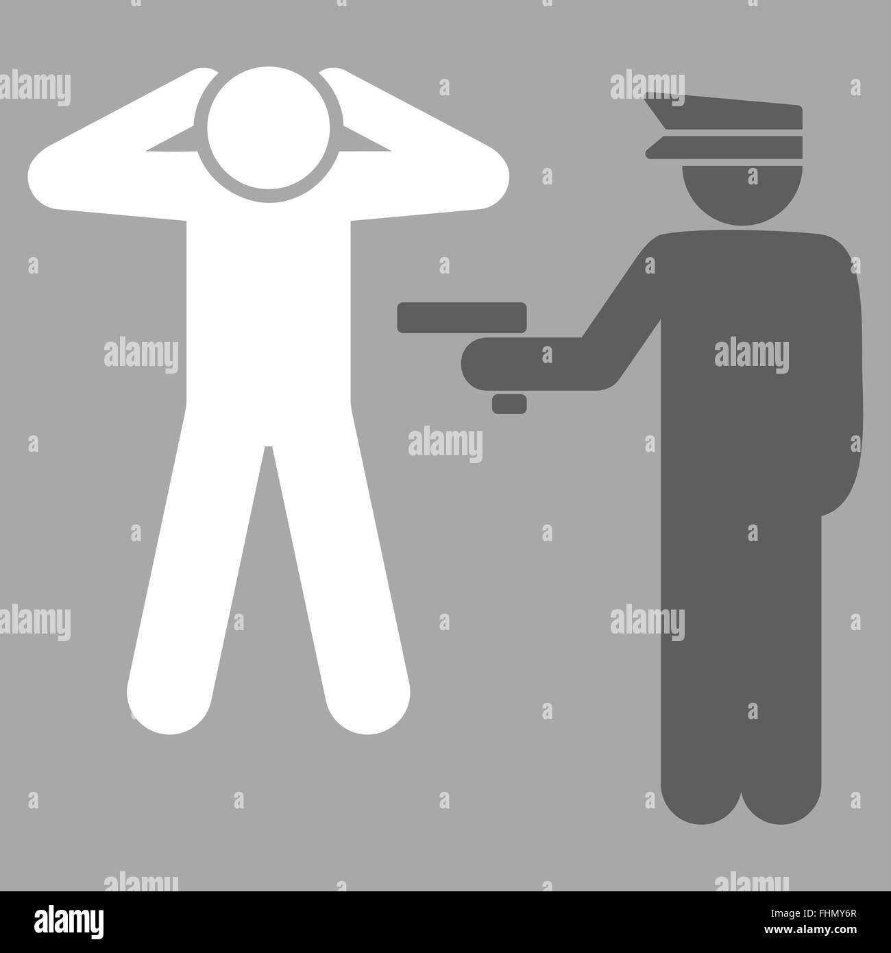 Arrest icon from Business Bicolor Set Stock Photo - Alamy Arrest icon from Business Bicolor Set Stock Photo - Alamy