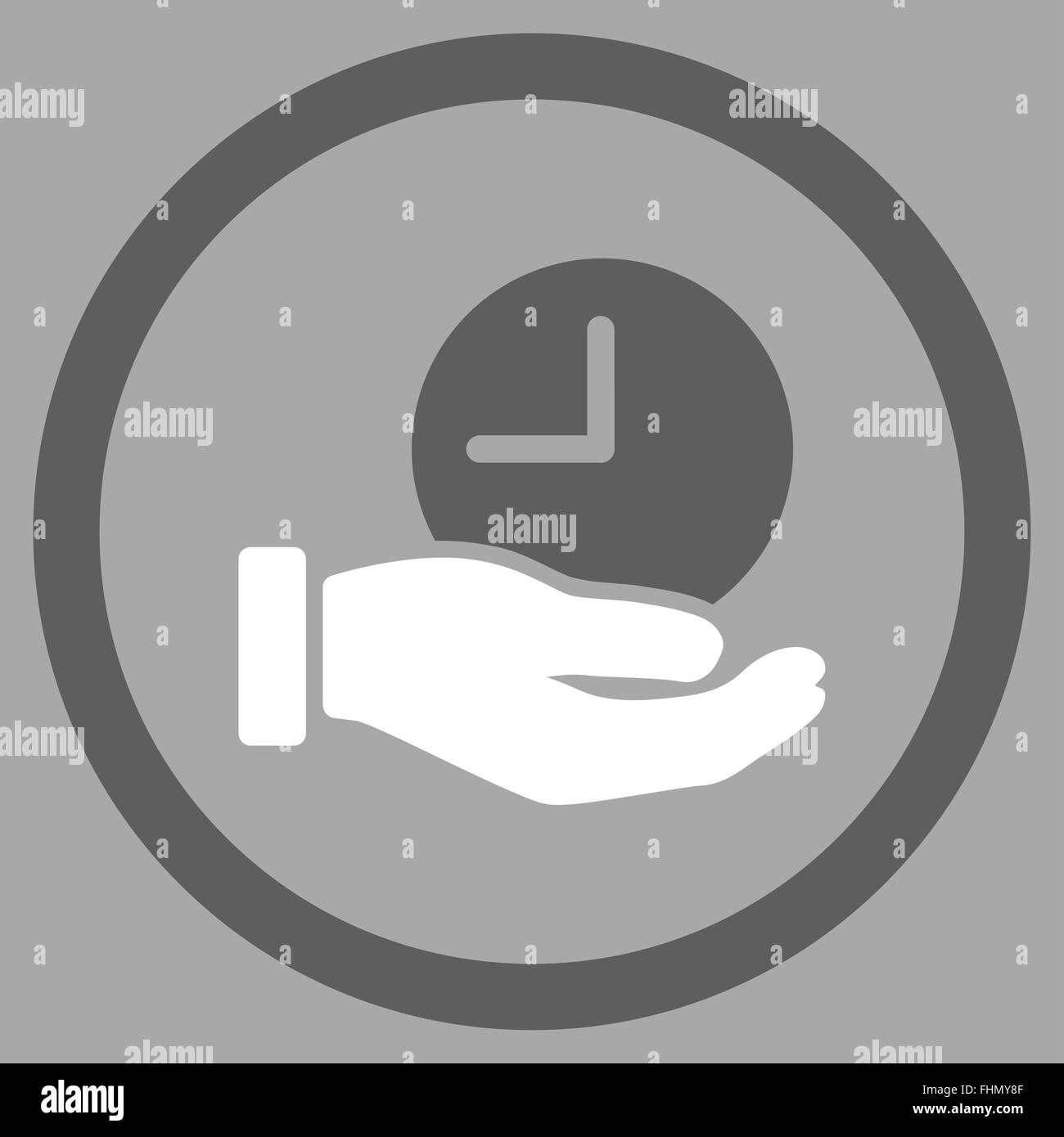 Time Service Icon Stock Photo - Alamy