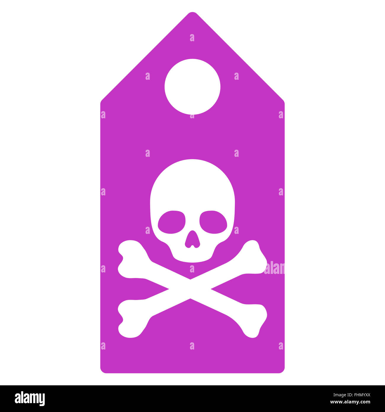 Death Mark Icon Stock Photo - Alamy