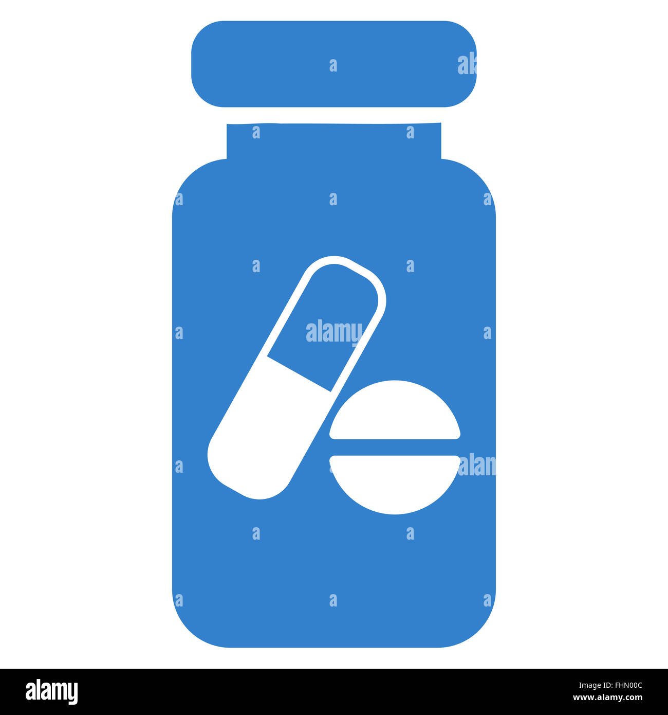 Drugs Phial Icon Stock Photo - Alamy