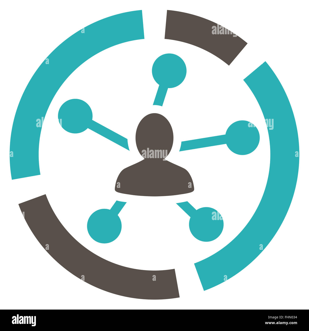 Relations diagram icon from Business Bicolor Set Stock Photo - Alamy