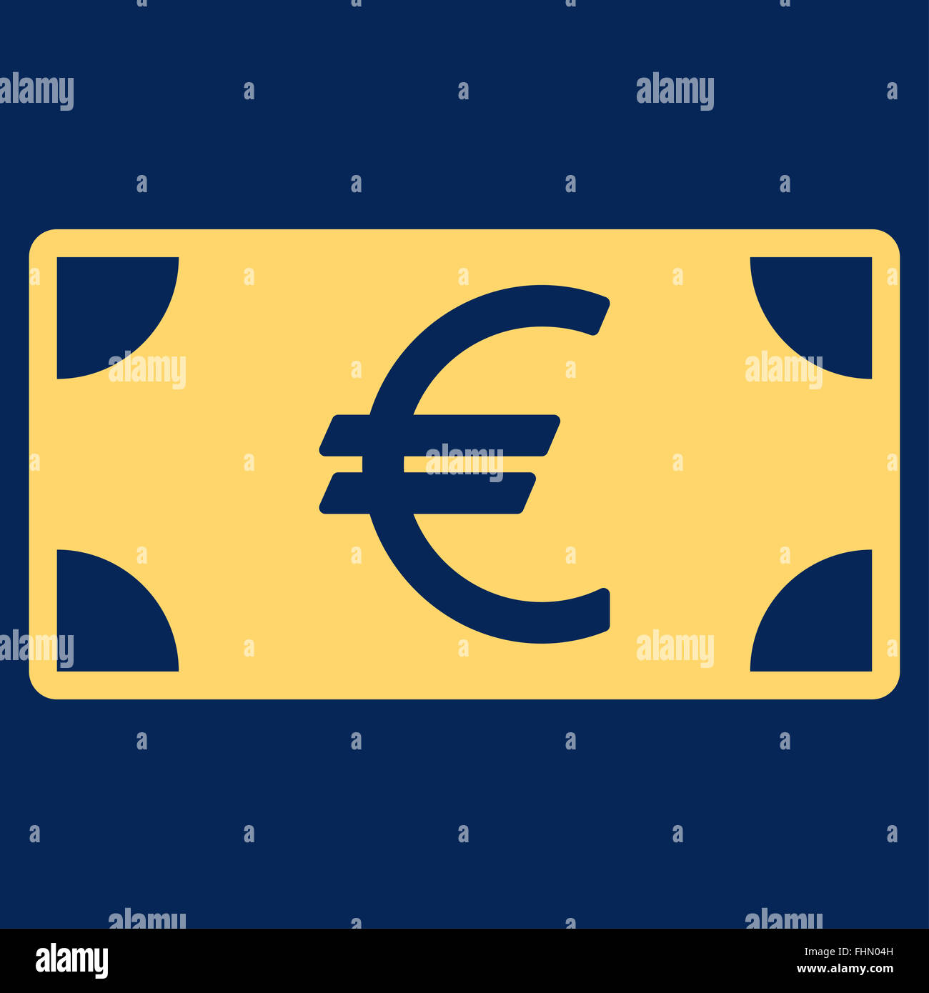 Euro banknote icon from hi-res stock photography and images - Alamy