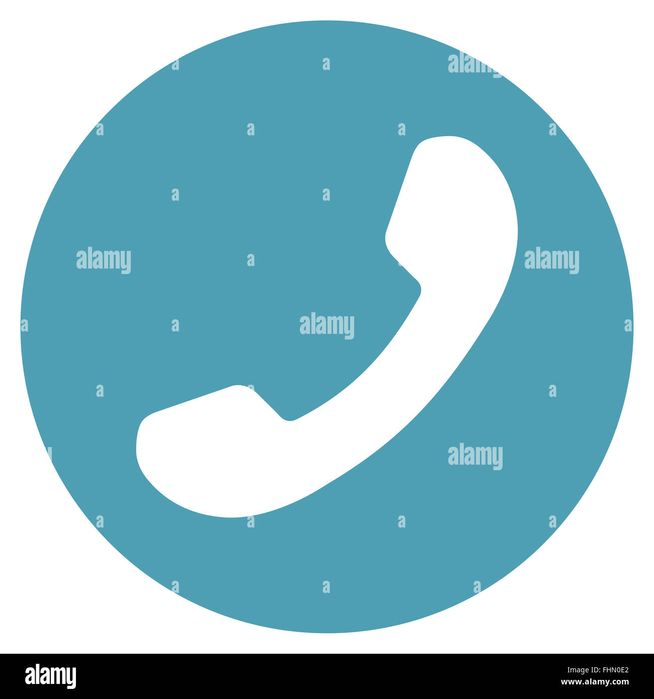 Phone Number Icon Stock Photo - Alamy