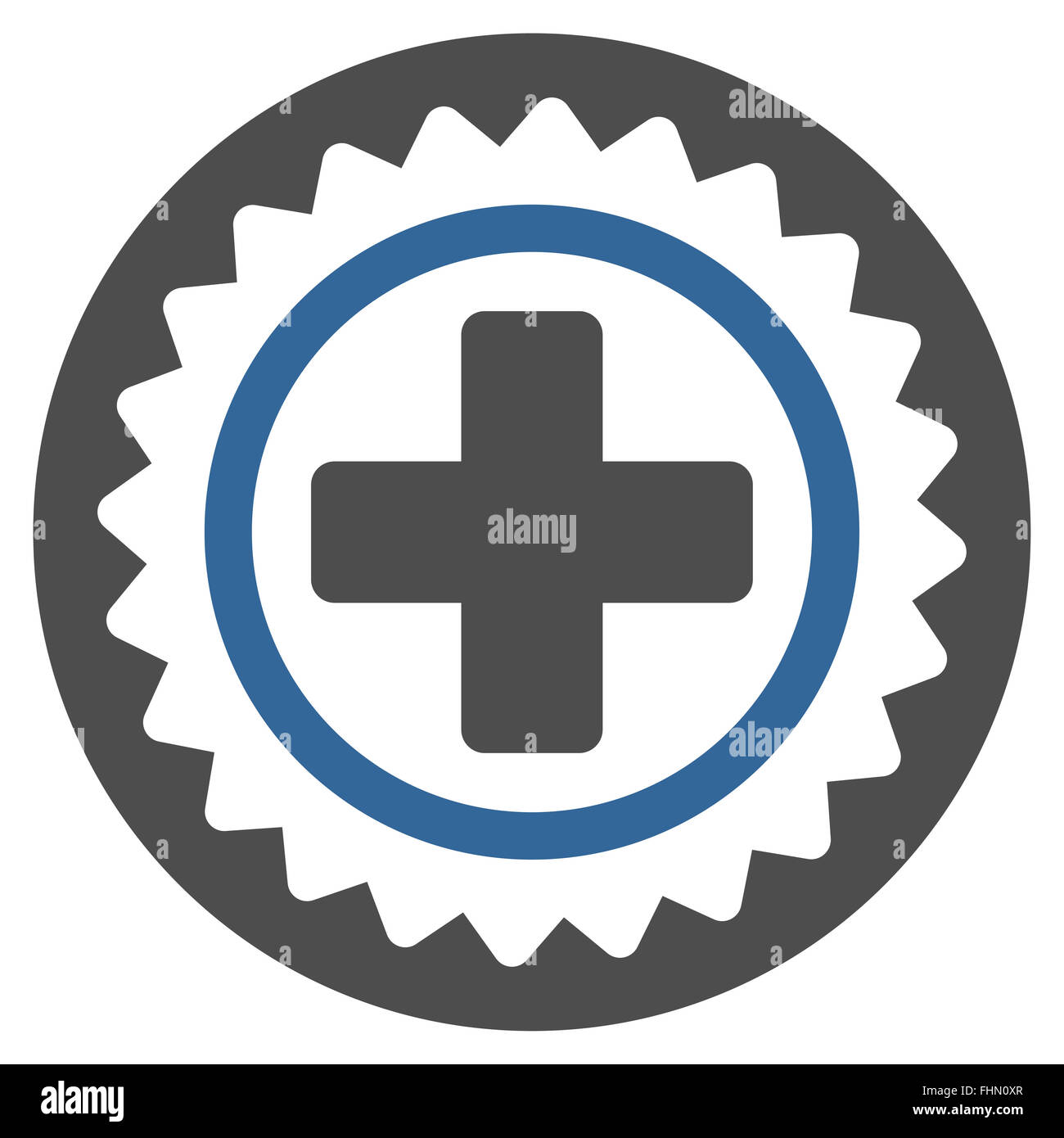 Medical Stamp Icon Stock Photo - Alamy