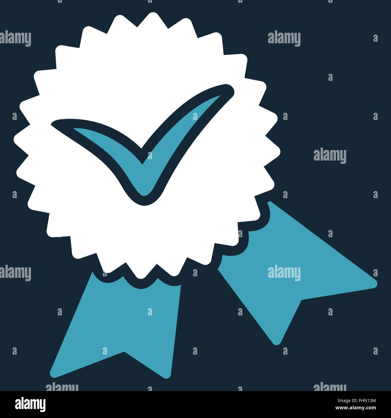 Validation seal icon from Competition amp; Success Bicolor Icon Set ...