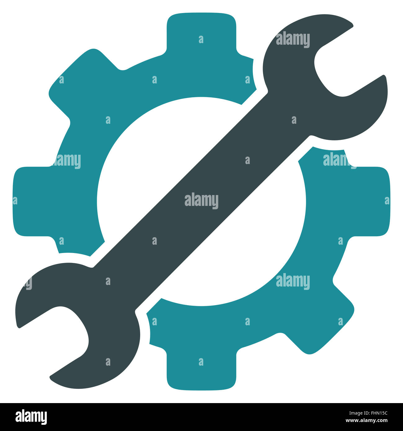 Service Tools Icon Stock Photo - Alamy