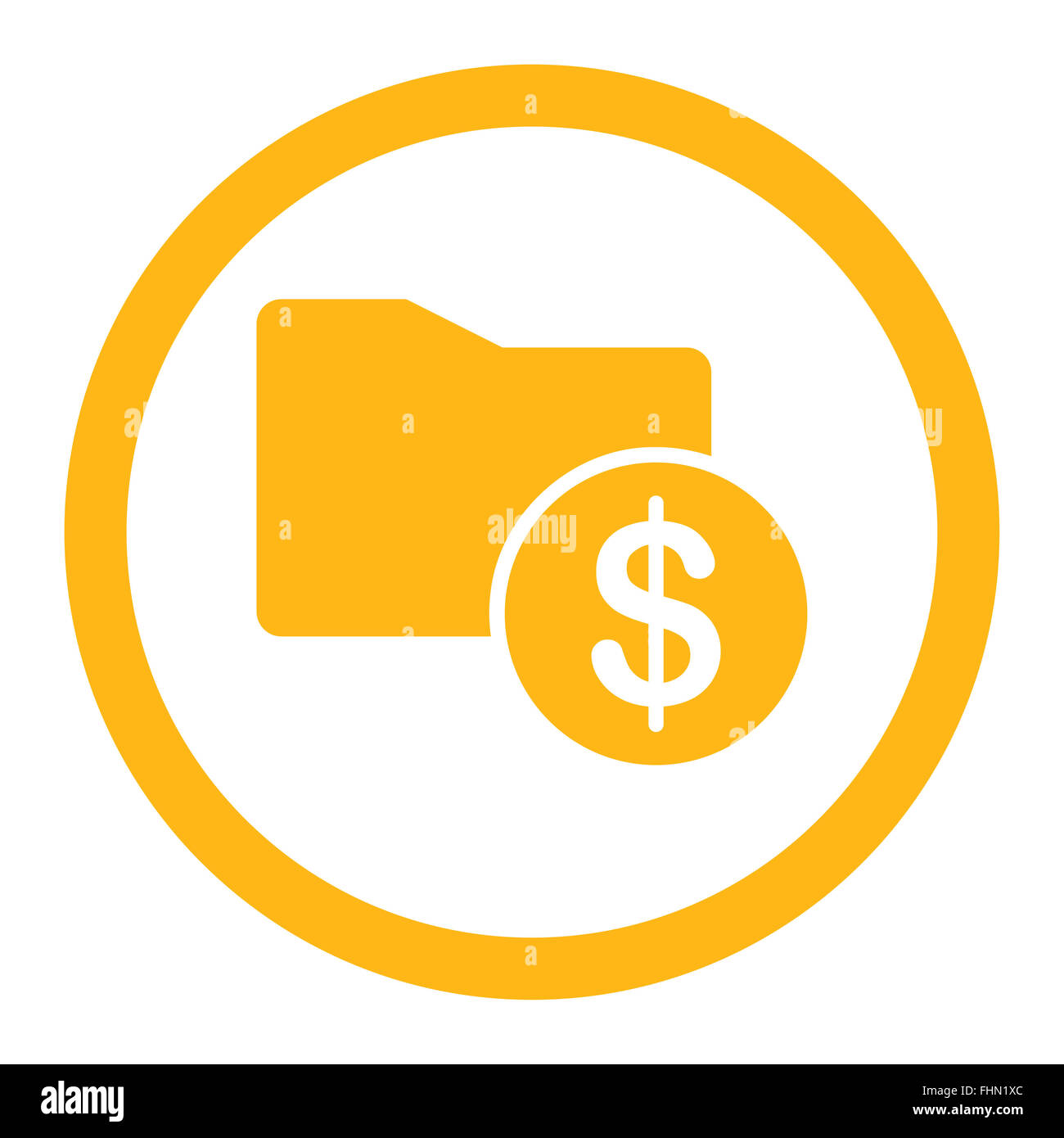 Money Folder icon Stock Photo - Alamy