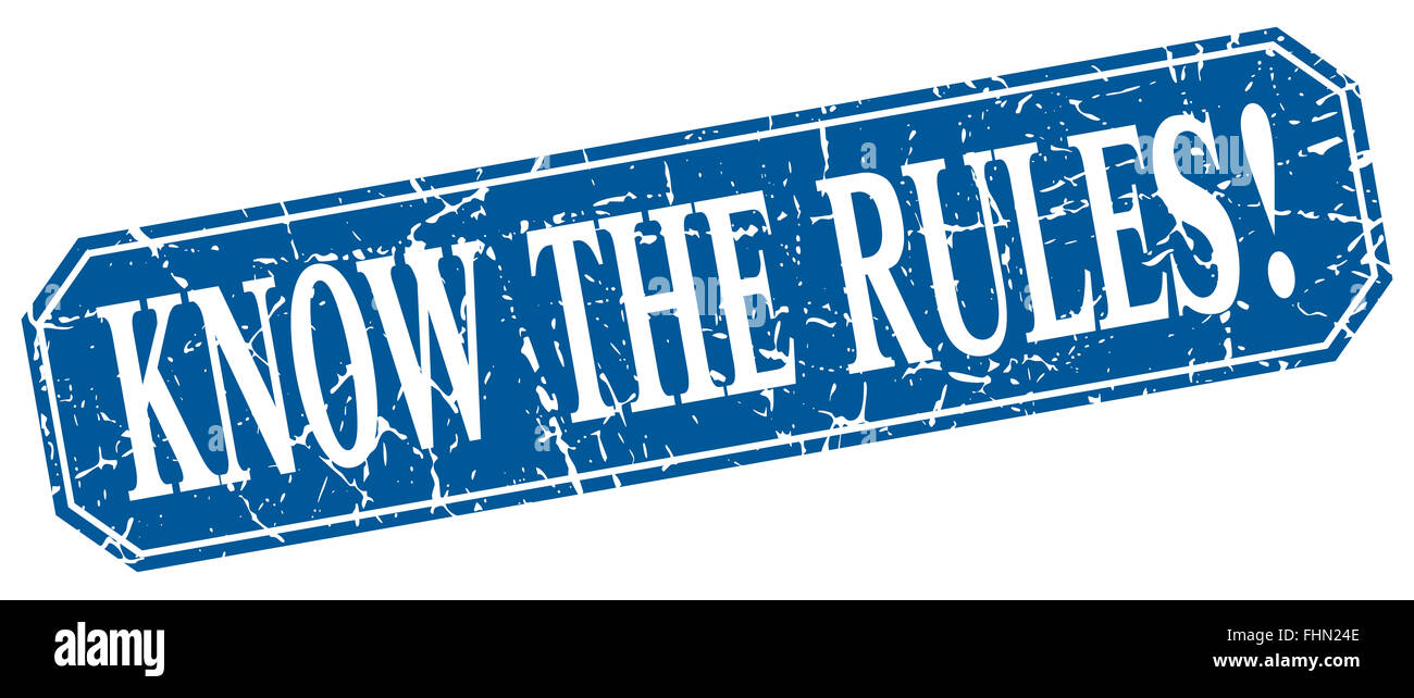 Know! square isolated sign hi-res stock photography and images - Alamy