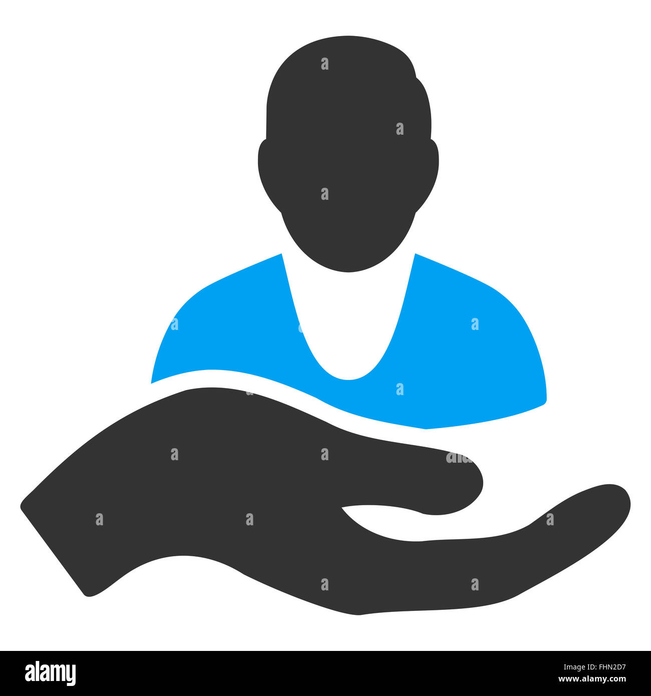 Patient Assistance Icon Stock Photo - Alamy