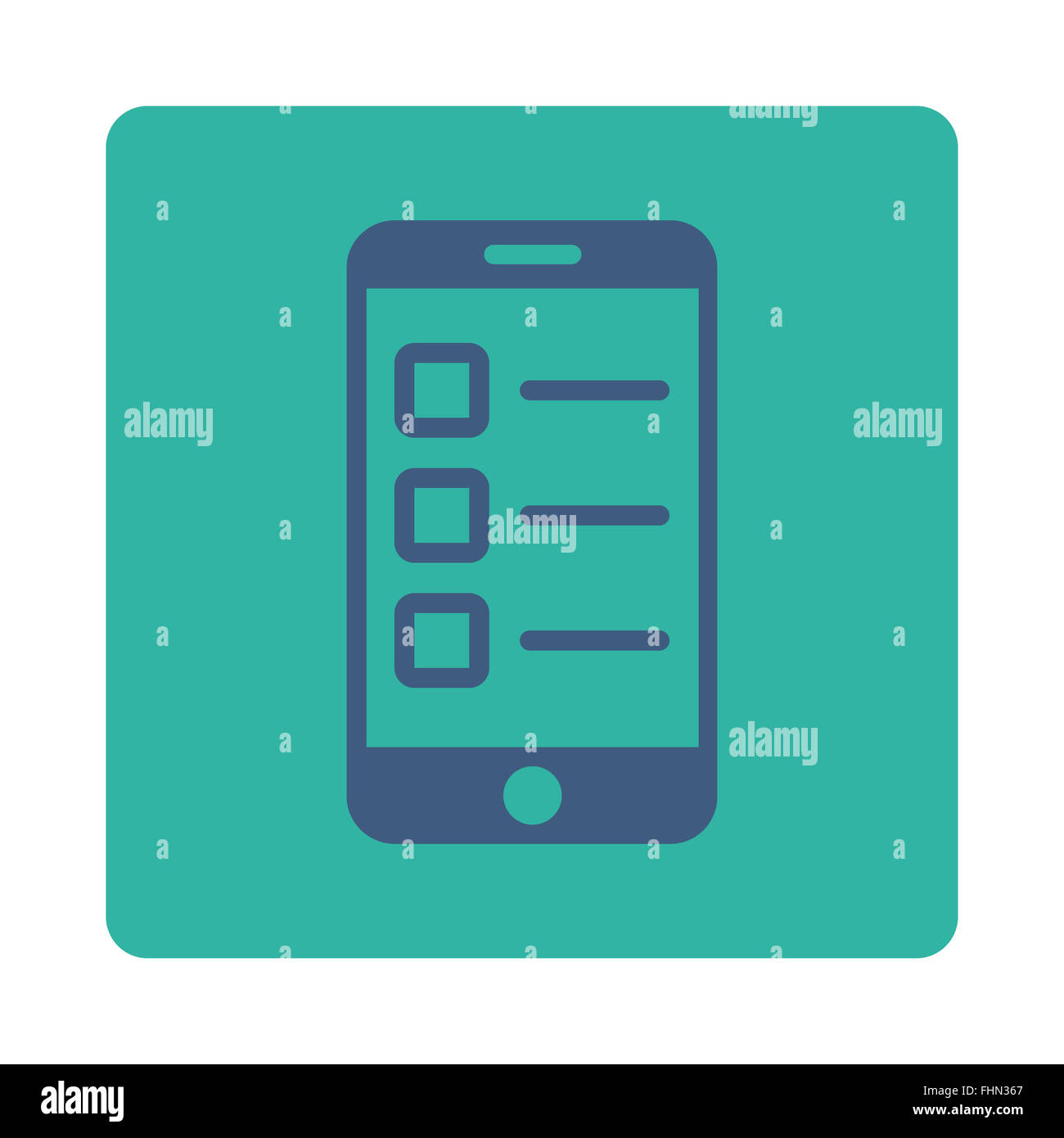 Mobile test icon Stock Photo - Alamy Mobile test icon Stock Photo - Alamy